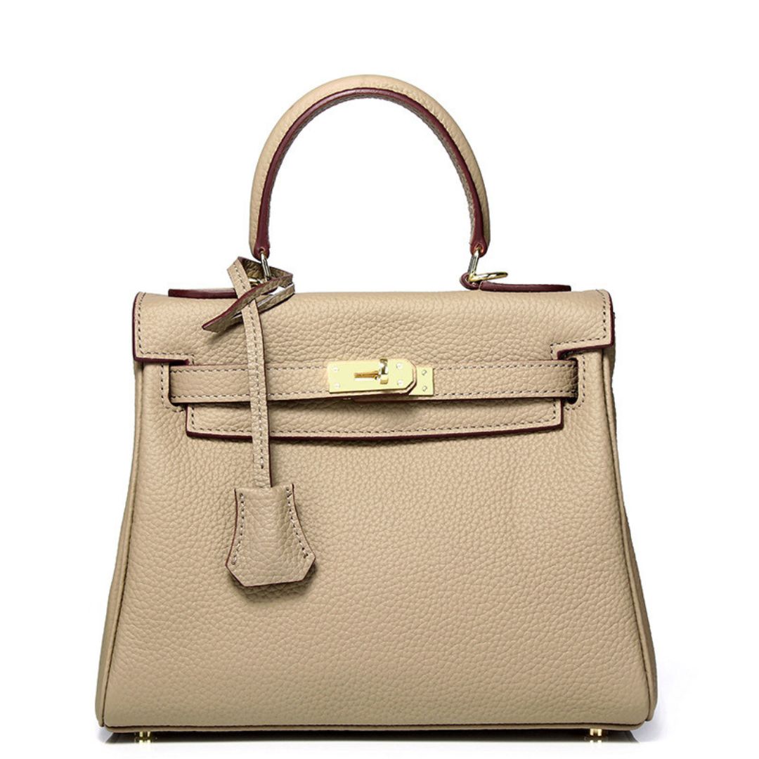 Ivory Crest Handbag – Maison Bellavoir